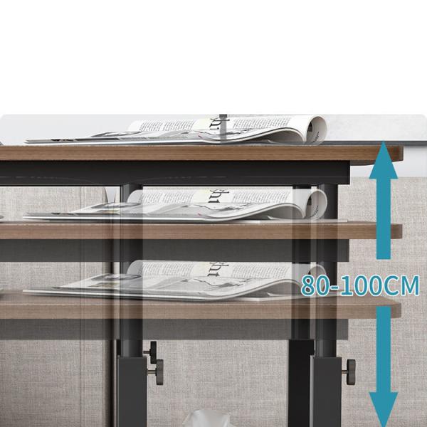 Quality SPCC Steel Frame Wooden Lift Top Coffee Table for Adjustable Modern Study Boss for sale