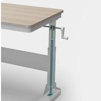 China Modern Design Adjustable Height Study Table for Small Computer in Library Boardroom for sale