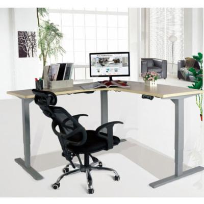 China Zhejiang Staande Tafel Moderne Design Student L-vorm Schrijftafel voor kind leren Te koop