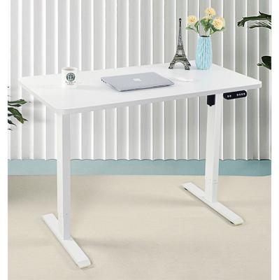China Mesa de trabalho de suporte elétrico para computador de escritório em casa que trabalha em altura ajustável à venda