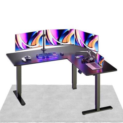 China Zhejiang Staande Tafel Moderne Design Student L-vorm Schrijftafel voor kind leren Te koop