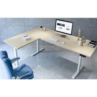 China Zhejiang Staande Tafel Moderne Design Student L-vorm Schrijftafel voor kind leren Te koop