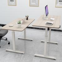 China 710mm Single Motor or Dual Motor Electric Height Adjustable Computer Table for Study for sale