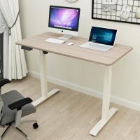 China 710mm Single Motor or Dual Motor Electric Height Adjustable Computer Table for Study for sale