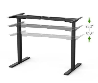 China ES1 Elektrische zit-staan tafel met instelbare hoogte en SPCC-staalframe Te koop