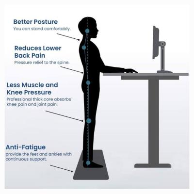 China Modern Iron Standing Electric Adjustable Height L-Shaped Gaming Desk para Home Office à venda