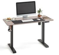 China 100 V/Hz Electric Height Adjustable Office Computer Table with Anti-collision Feature for sale