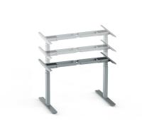 China Customizable Electric Height Adjustable Standing Workstation for 60 KG Weight Capacity for sale