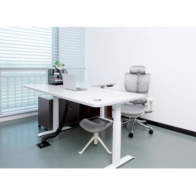 Cina Tavolo da studio in legno in stile nordico moderno con design a forma di L Altezza regolabile 100 V/Hz in vendita