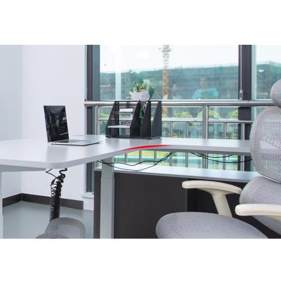 Cina Rustico marrone/bamboo/noce/nero/bianco a forma di L in vendita