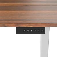 China Single Motor Electric Height Adjustable Computer Desk for Home Office DIY Workbench for sale