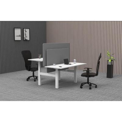China 710 mm de altura elétrica ajustável de mesa de pé com mini bar contador e 2 base de mesa à venda