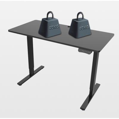 Cina Home Office Palestra Computer elettrico con tavolo regolabile in altezza con disegno a grano di legno in vendita