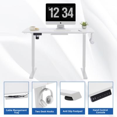 中国 860mm 高さ調節可能な単機電動スタンドアップデスク ゲームやオフィス用 販売のため