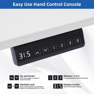中国 ボスマネージャー オフィス 高さ調整式電動 デスク 豪華デザイン 860mm パソコンテーブル 販売のため