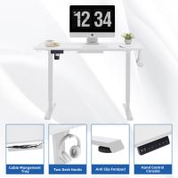 China Home Office Electric Height Adjustable Table with Italian Column and Standing Function for sale