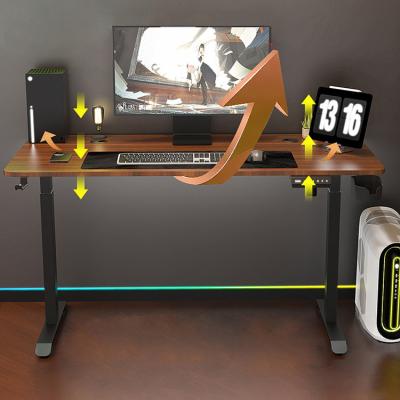 中国 710mm 電動 高さ調節式 座り 立 コンピュータテーブル 販売のため
