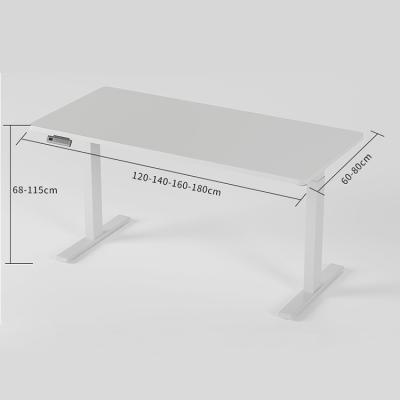 Cina Tavolo in legno di design personalizzato con regolazione elettrica dell'altezza e mini bar counter in vendita