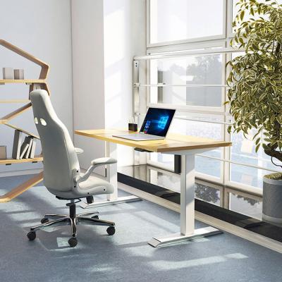 Cina PANEL Disegno in legno scrivania elettrica regolabile in altezza per bambini nel design nordico moderno in vendita