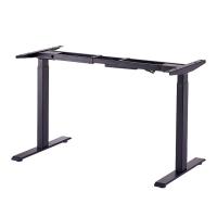 China Multi-Function Adjustable Table Electric Double Motor Lifting Sit Stand Desk for Office for sale