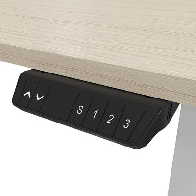Cina Customi Walnut Due Motor Hospital Seduta Standing Laptop Tavolo di legno per lavoro e studio in vendita