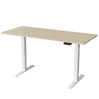 Cina Customi Walnut Due Motor Hospital Seduta Standing Laptop Tavolo di legno per lavoro e studio in vendita