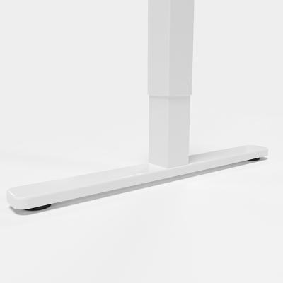 Cina Smart Office Computer Lift Table con regolazione elettrica dell'altezza e stile legno di noce in vendita