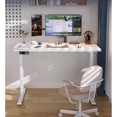 China Tabela de estudo de altura elétrica ajustável para escritório em casa Biblioteca de design de sala de reuniões Mesa de leitura à venda