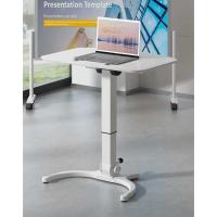 China Modern Work Office Desk for Home Study Height Adjustable Small Computer Stand Mail Packing for sale