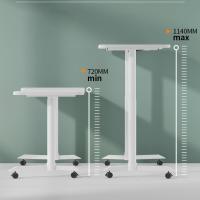 China White Office Bedside Lifting Coffee Table with Wheels Height Adjustable and Versatile for sale