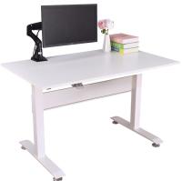 China Rustic Work Station Standing Table with Pneumatic Height Adjustment and Custom Design for sale
