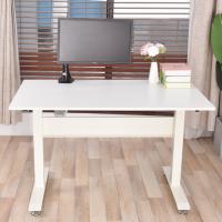 China Rustic Work Station Standing Table with Pneumatic Height Adjustment and Custom Design for sale