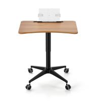 China Upgrade Your Study Space with this Modern Pneumatic Height Adjustable Wooden Table for sale