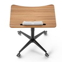 China Upgrade Your Study Space with this Modern Pneumatic Height Adjustable Wooden Table for sale