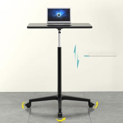 Cina Pneumatica base Standing Desk per Mini Bar Conter in piccolo ufficio in legno a casa e laptop in vendita