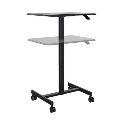China Mesa de computador para crianças com mesa pneumática ajustável em altura em Zhejiang à venda