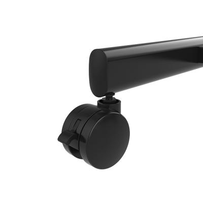 Cina Scrivania a grano di legno nero multifunzionale pneumatica standup per piccoli uffici in vendita