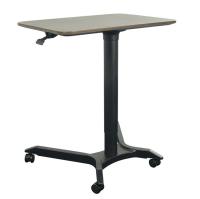 China Modern Design Pneumatic Stand Workbench Table for Computer Working Adjustable Height for sale