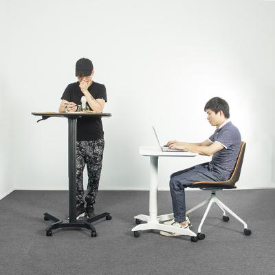 Cina Modern rustic marrone legno mobile pneumatico scrivania per lo studio scrivania personalizzata in vendita
