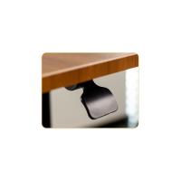 China Adjustable Black Wooden Computer Coffee Table for Movable Recording Studio Workstation for sale