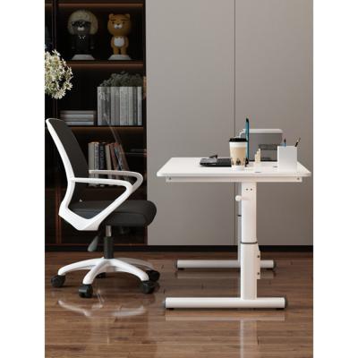 Cina Prova comfort e funzionalità con questa scrivania manuale in legno regolabile in altezza in vendita