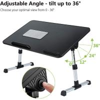 China Adjustable Height Mini Student Study Table White Manual Foldable Desk for Modern Homes for sale