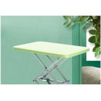 China Wooden Foldable Elevating Desk White Height-Adjustable Computer Desk for Home Office for sale