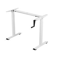 China 6ft 8ft Extra Large Long Coffee Manual Height Adjustable Table with Hand Crank for sale
