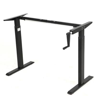 Cina 6ft 8ft Extra Large Coffee Long Tavolo regolabile in altezza manuale con manubrio in vendita