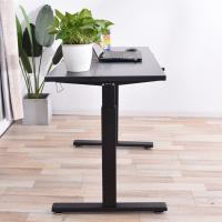China Modern Boss Study Waterproof Standing Computer Desk with Manual Height Adjustment for sale