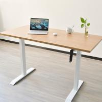 China SPCC Steel Frame Material Home Office Workstation Computer Sit Stand Table for School for sale