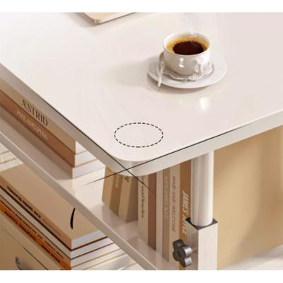 Cina Disegno personalizzato Piccolo ufficio domestico Dispositivo portatile scrivania in piedi Mini Bar Contaglio manuale Altezza regolabile base del tavolo 4 gambe Assemblaggio in vendita