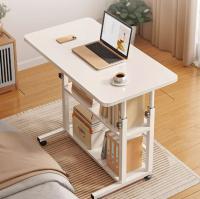 China Modern Design Home Office Sit Stand Computer Table with Adjustable Height and Wheels for sale