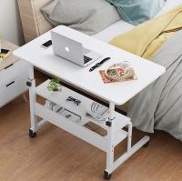 China Small Office Coffee Standing Table Modern Multifunctional Storage Desk for Small Spaces for sale